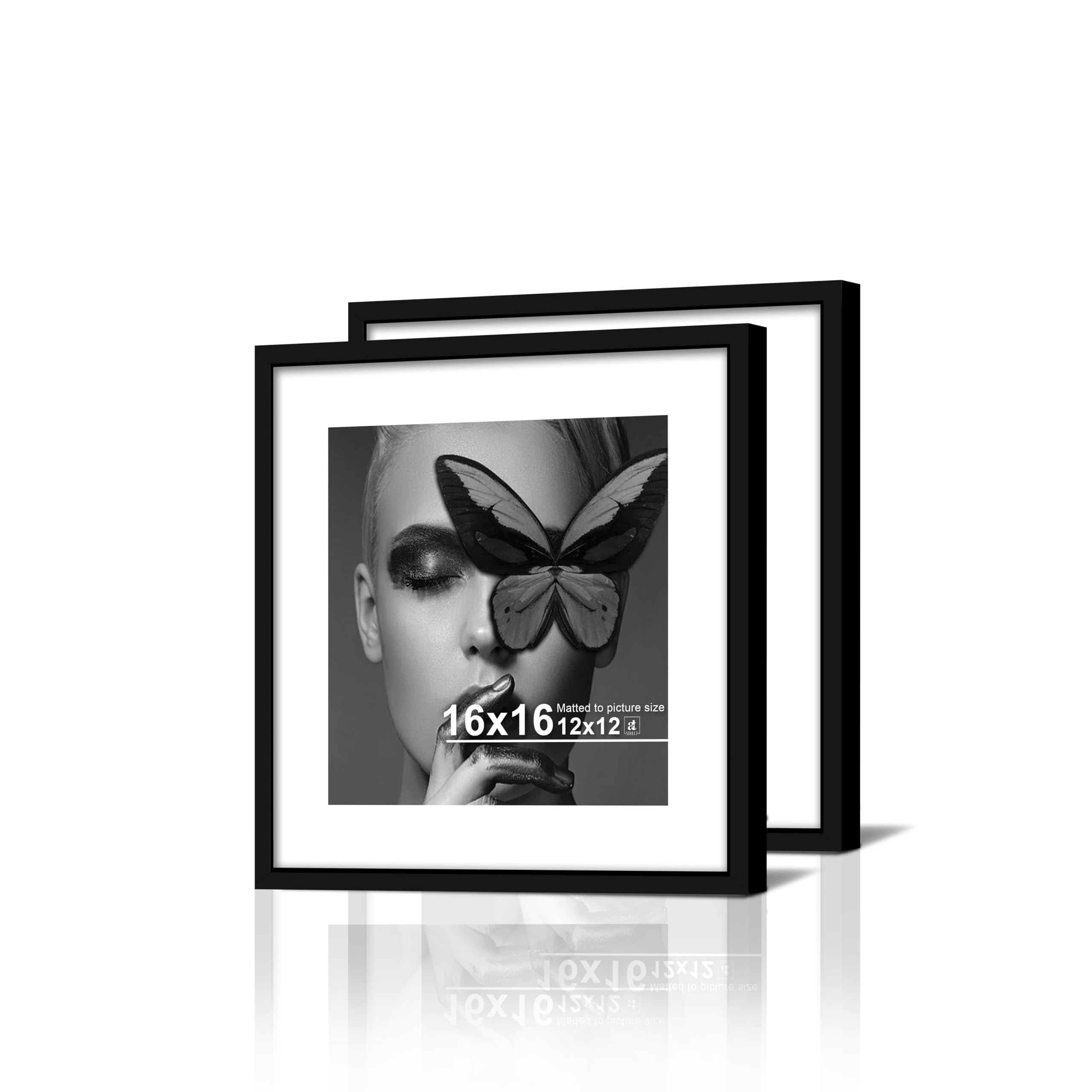 Art Street Synthetic Document Large Size Wall Photo Frame, Set Of 2 Big ...