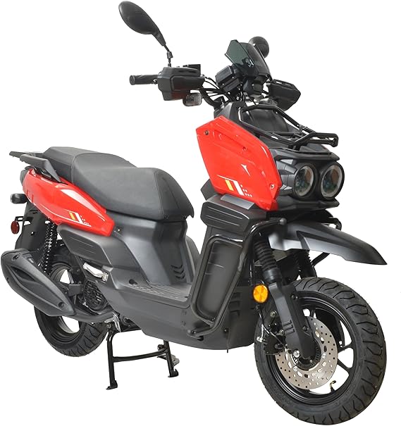 Amazon.com: HHH Tank 150 Moped Gas 150cc Scooter 150cc Motorcycle ...