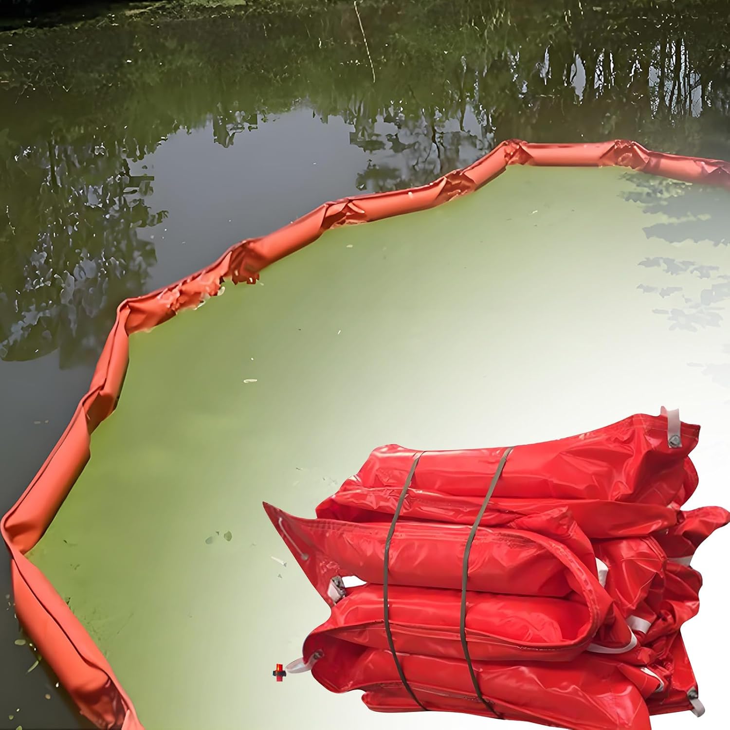 SHENGSHIYU Inflatable Anti-Flooding Bulkhead, Stabilizes Water Position ...