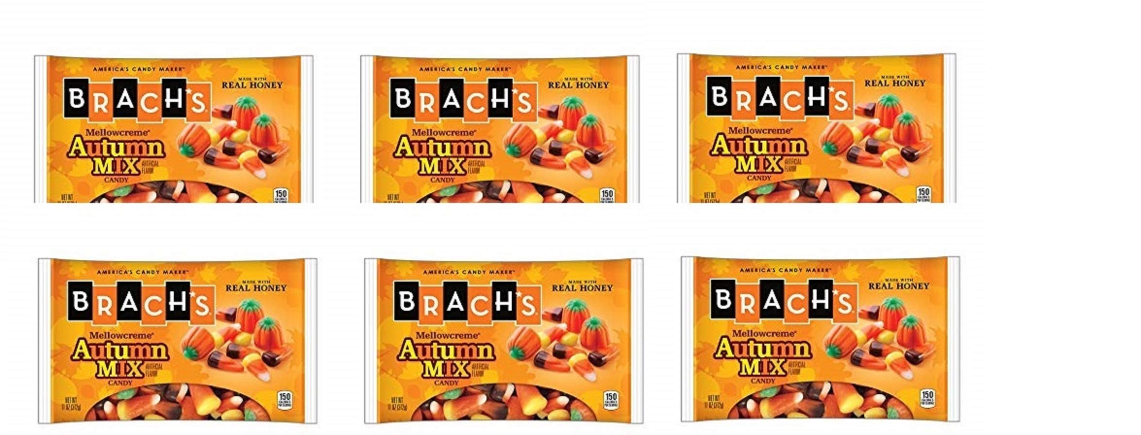 Amazon.com : Brach's Autumn Mix Candy, 11 Ounce Bag (pack of 6 ...