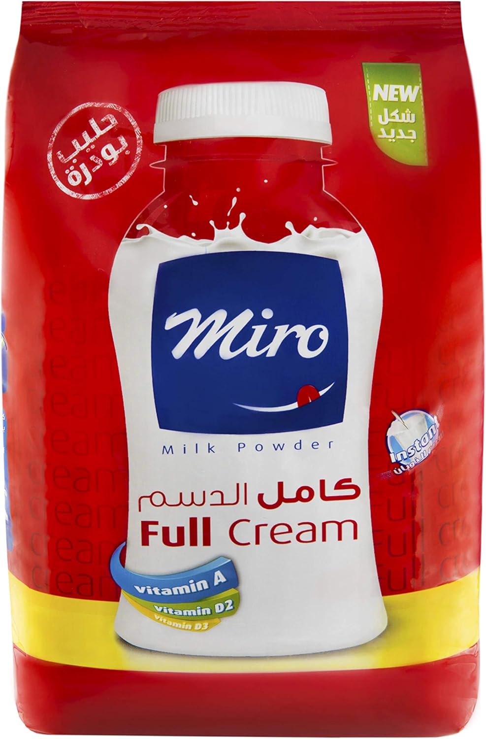 Miro Milk Powder Full Cream Aluminum bags, 1500 gm: Buy Online at Best ...