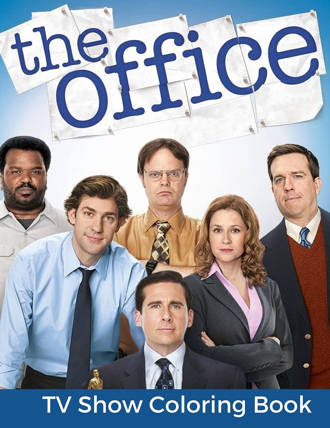 The Office Tv Show Coloring Book Dunder Mifflin Coloring Book ...