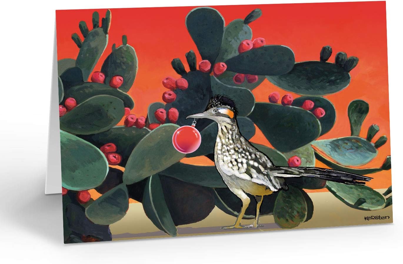 Amazon.com: Stonehouse Collection | Roadrunner Cactus Season Greetings ...