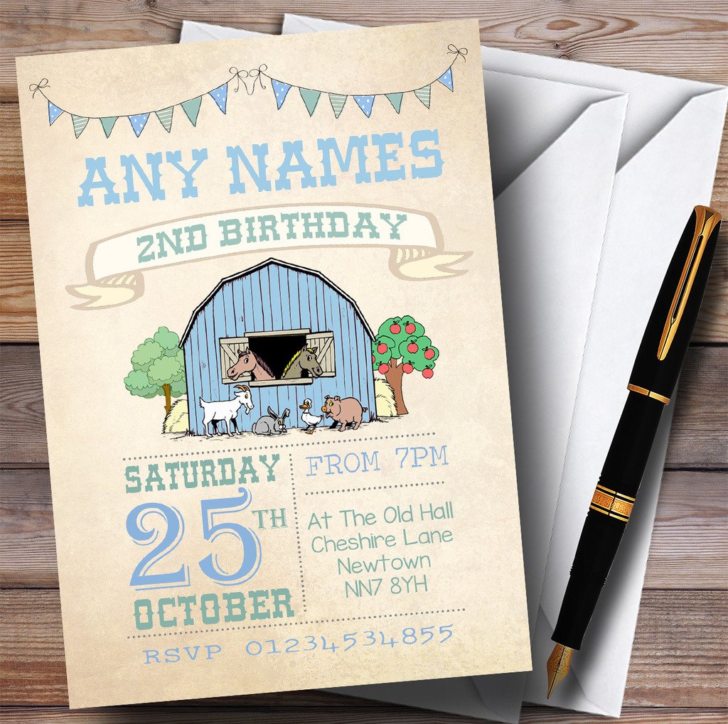 Farm Animal Party Invitation Wording Bramble Hill Farm Party
