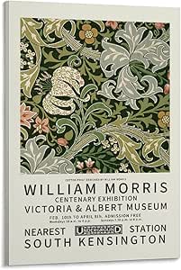 Amazon.com: William Morris Floral Decorative Pattern Pre-Raphaelites (8 ...