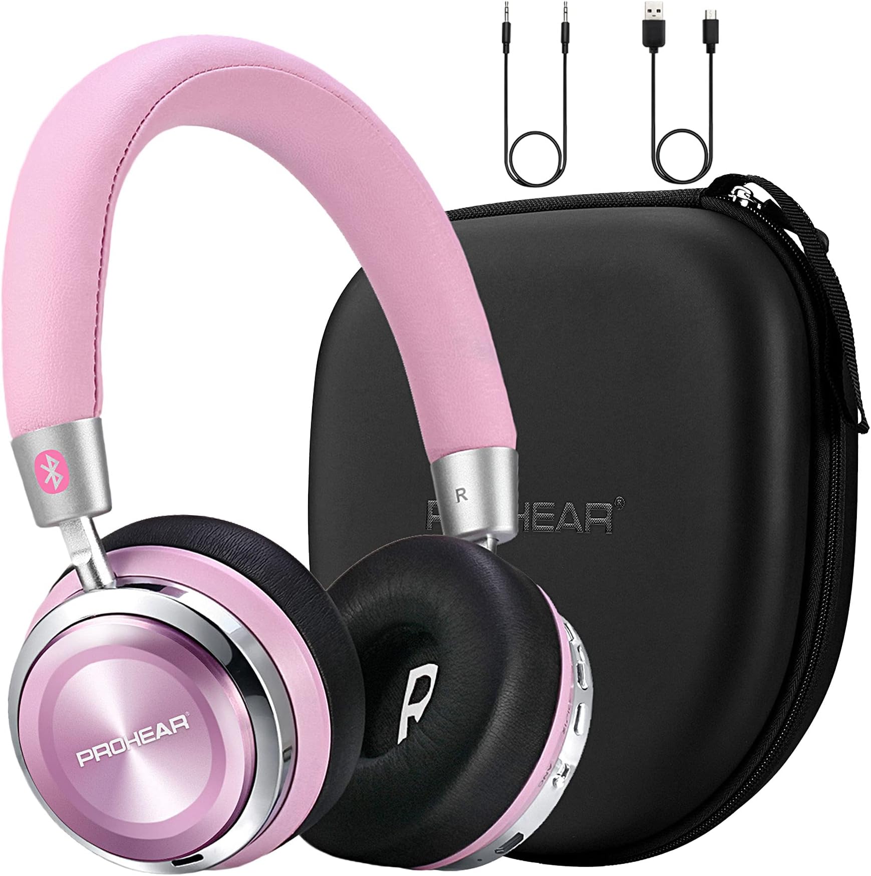 Amazon.com: MONODEAL Active Noise Cancelling Headphones with Microphone ...