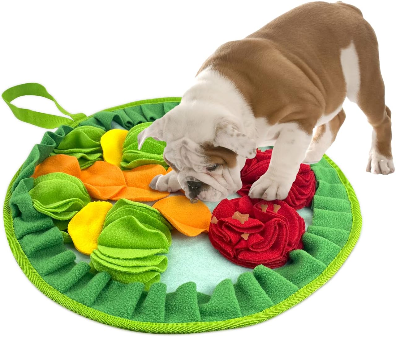 Amazon.com: WishLotus Slip-Free Pet Snuffle Mat with Hanging Rope ...