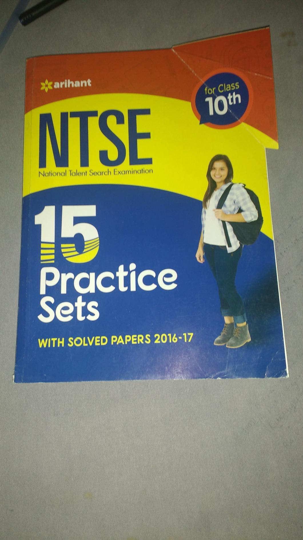 Buy NTSE 15 Practice Sets & Solved Papers for Class 10 (Old Edition ...