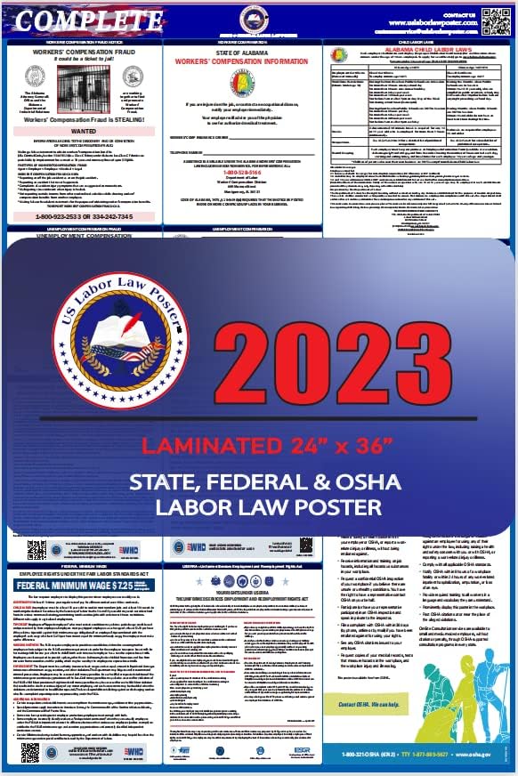 Amazon.com: 2023 South Dakota SD All in One Workplace Compliance ...