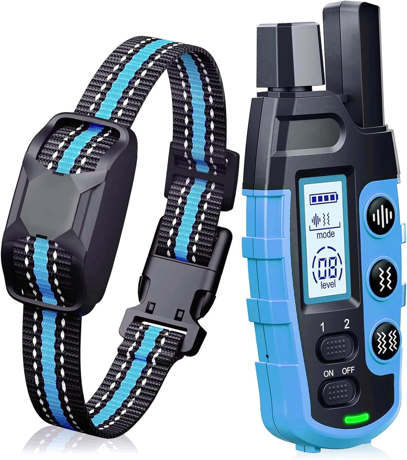 Dog Training Collar with 3300Ft Remote Range, 3 Training Modes Sound ...