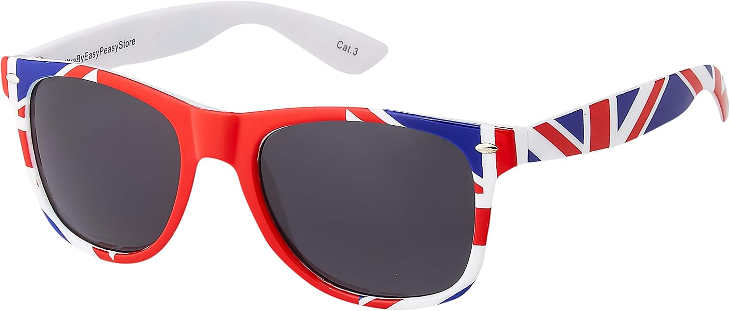 Sunglass Ultra Great British Flag Union Jack Coloured Adults Classic ...