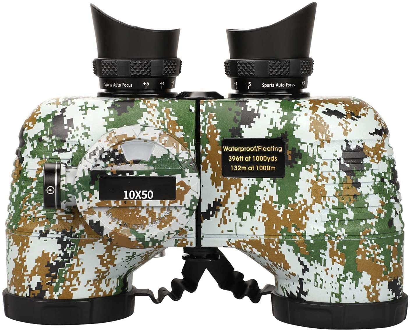 Military Binoculars With Inbuilt Target Meter