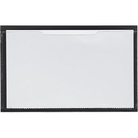 Amazon.com : Tatco Magnetic Vinyl Label Holder, 2.5" x 4.4", White, 10 ...