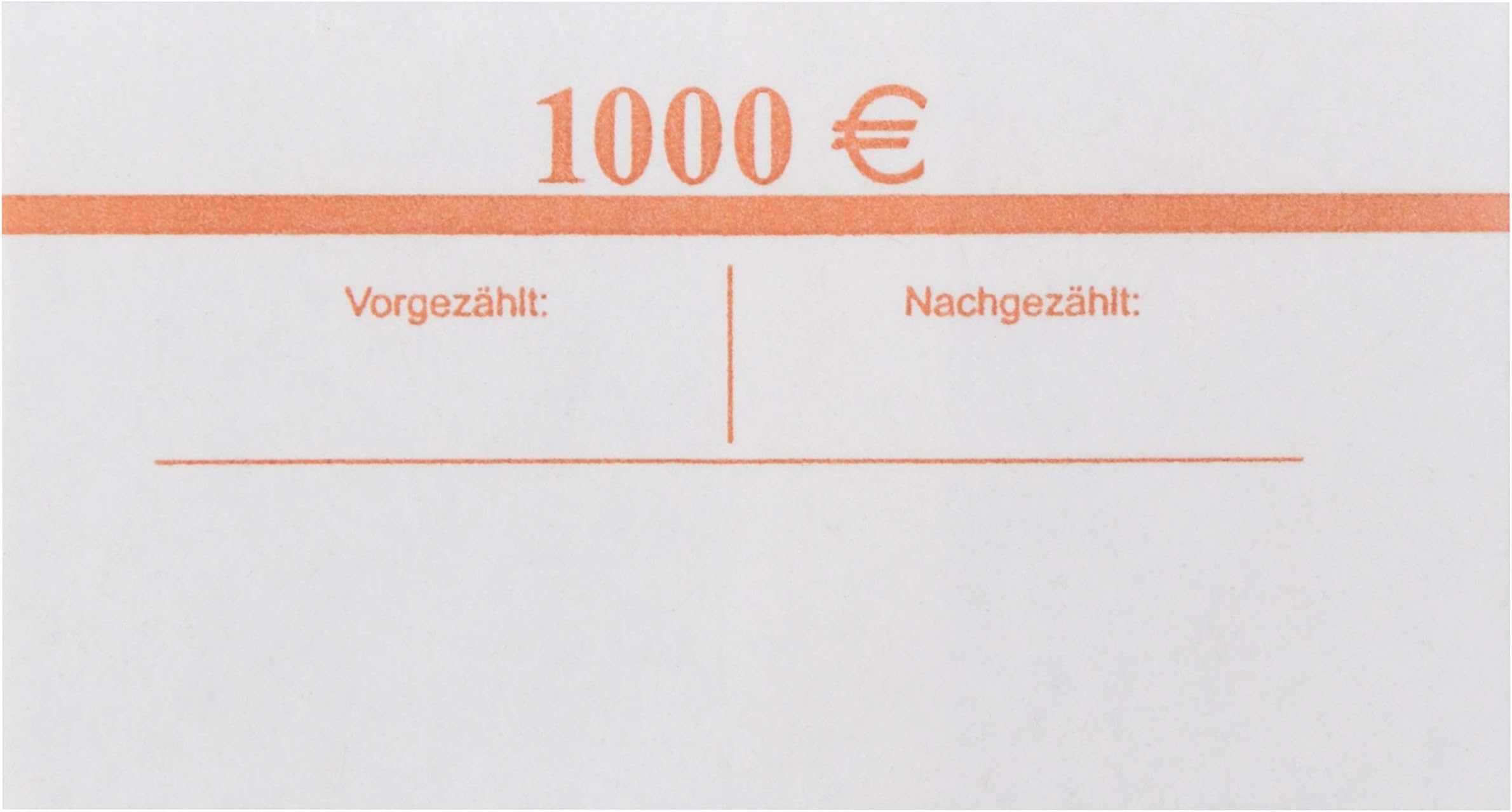 Set für EURO Banderolen 5x jede Sorte 20er Füllmenge (=35 Stück) (5€,10 ...