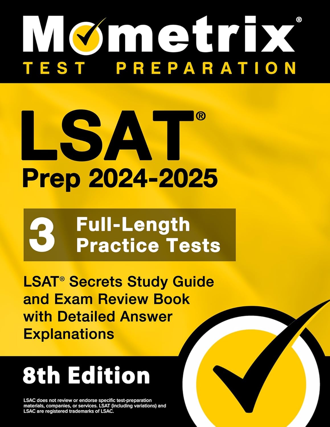 LSAT Prep 2024-2025 - 3 Full-Length Practice Tests, LSAT Secrets Study ...