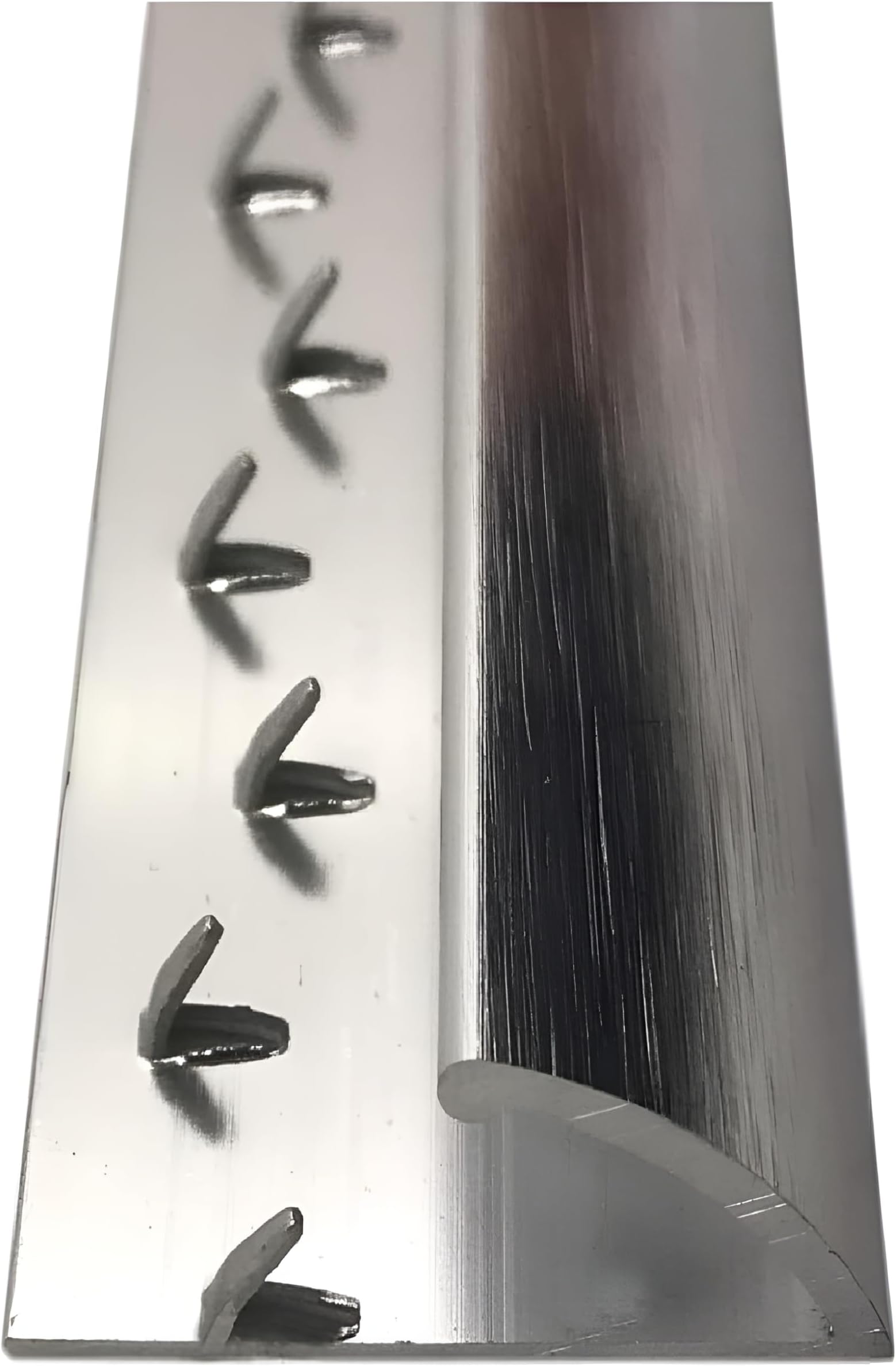 Carpet to Vinyl/Lino Threshold Strip Flooring or Doorway Trim - Metal ...
