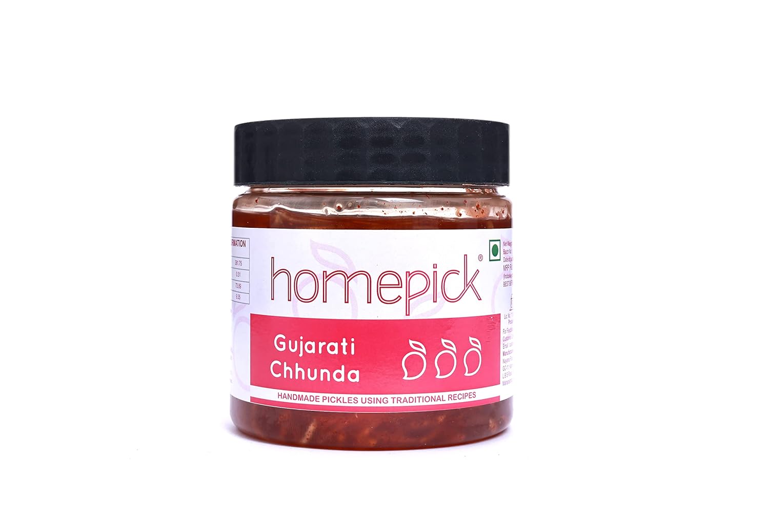 Homepick Gujarati Chunda 350g - Sweet Mango Pickle : Amazon.in: Grocery ...