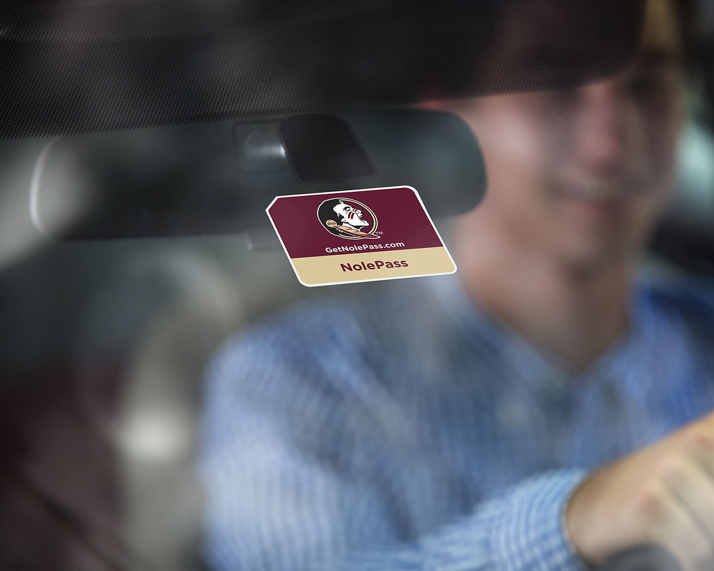Snapklik.com : NCAA NolePass Toll Sticker; E-PASS Prepaid Toll Program