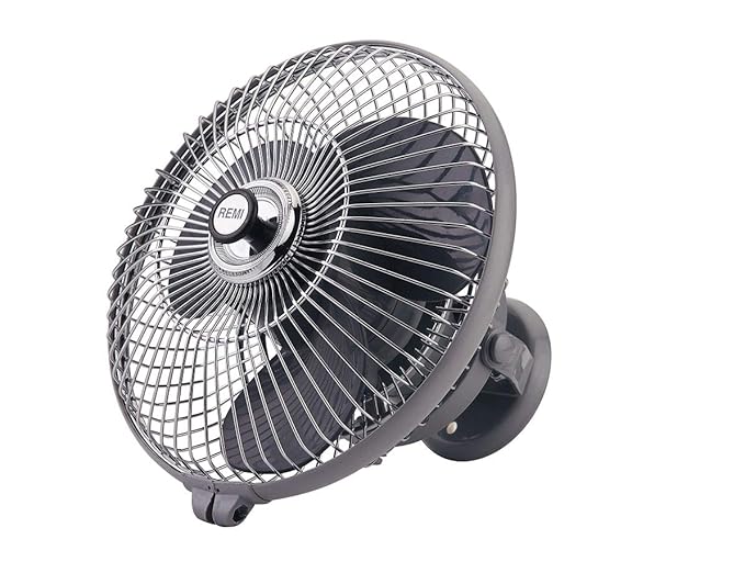 REMI 200 MM SUPERIOR BRUSHLESS DC (BLDC) COACH FAN 24 V DC BLACK ...