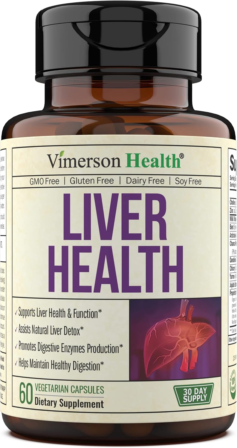 Amazon.com: Liver Health Detox Support Supplement - Herbal Blend for ...