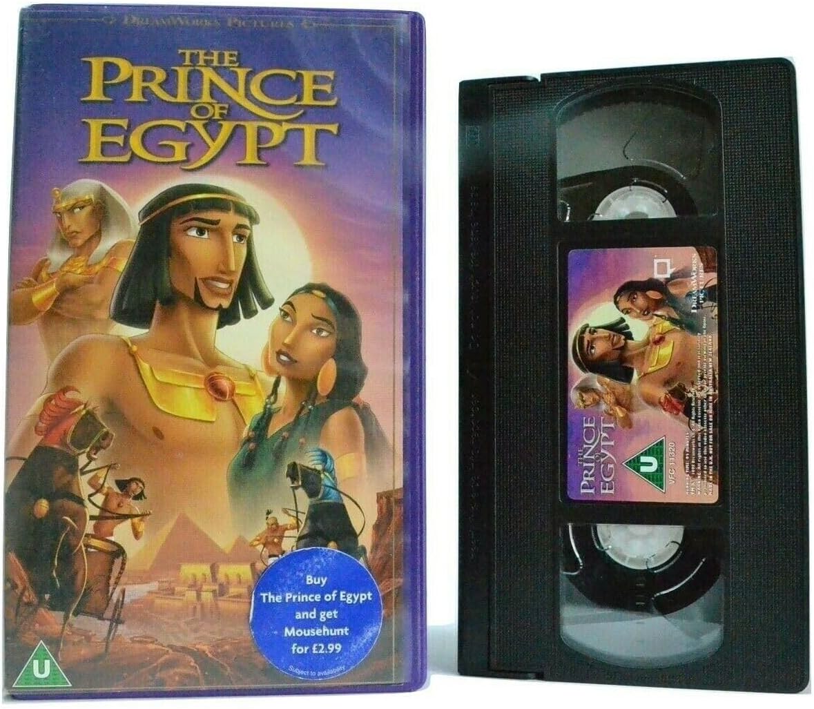The Prince Of Egypt [VHS] : Brenda Chapman, Steve Hickner, Simon Wells ...