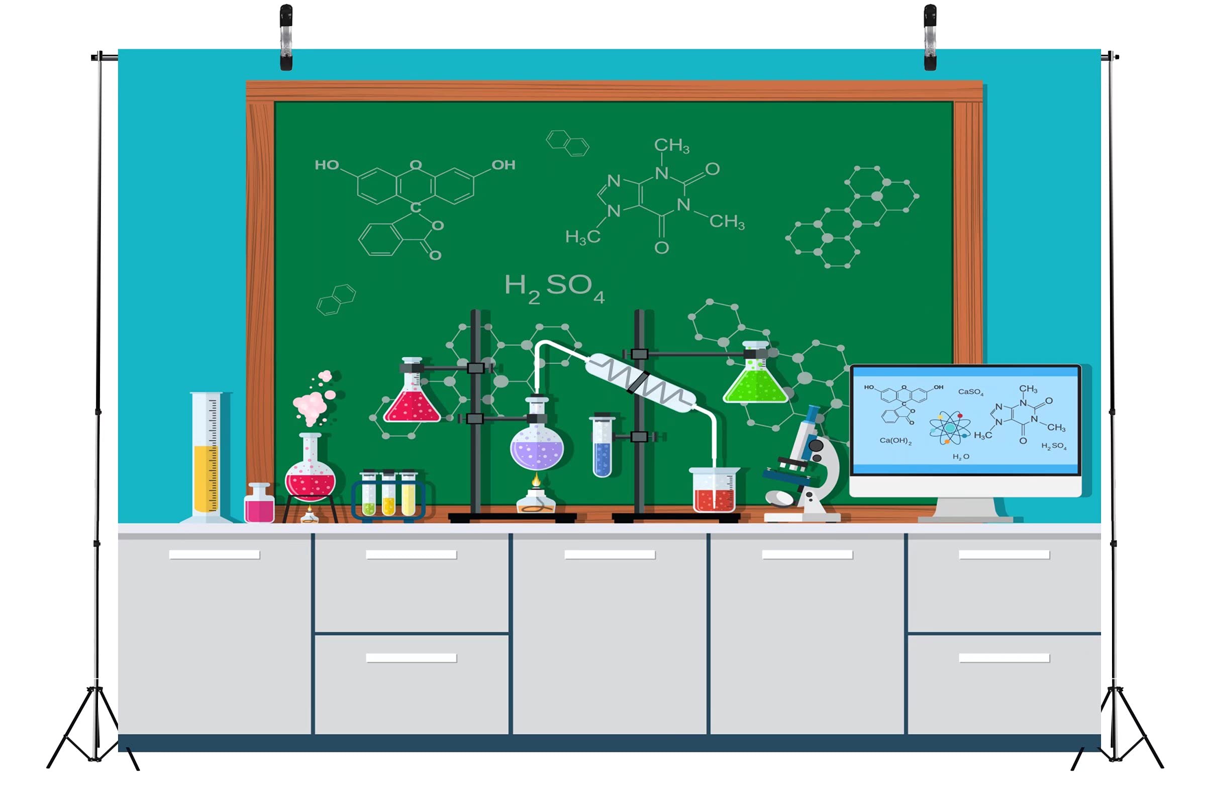 Science Lab Background Clipart