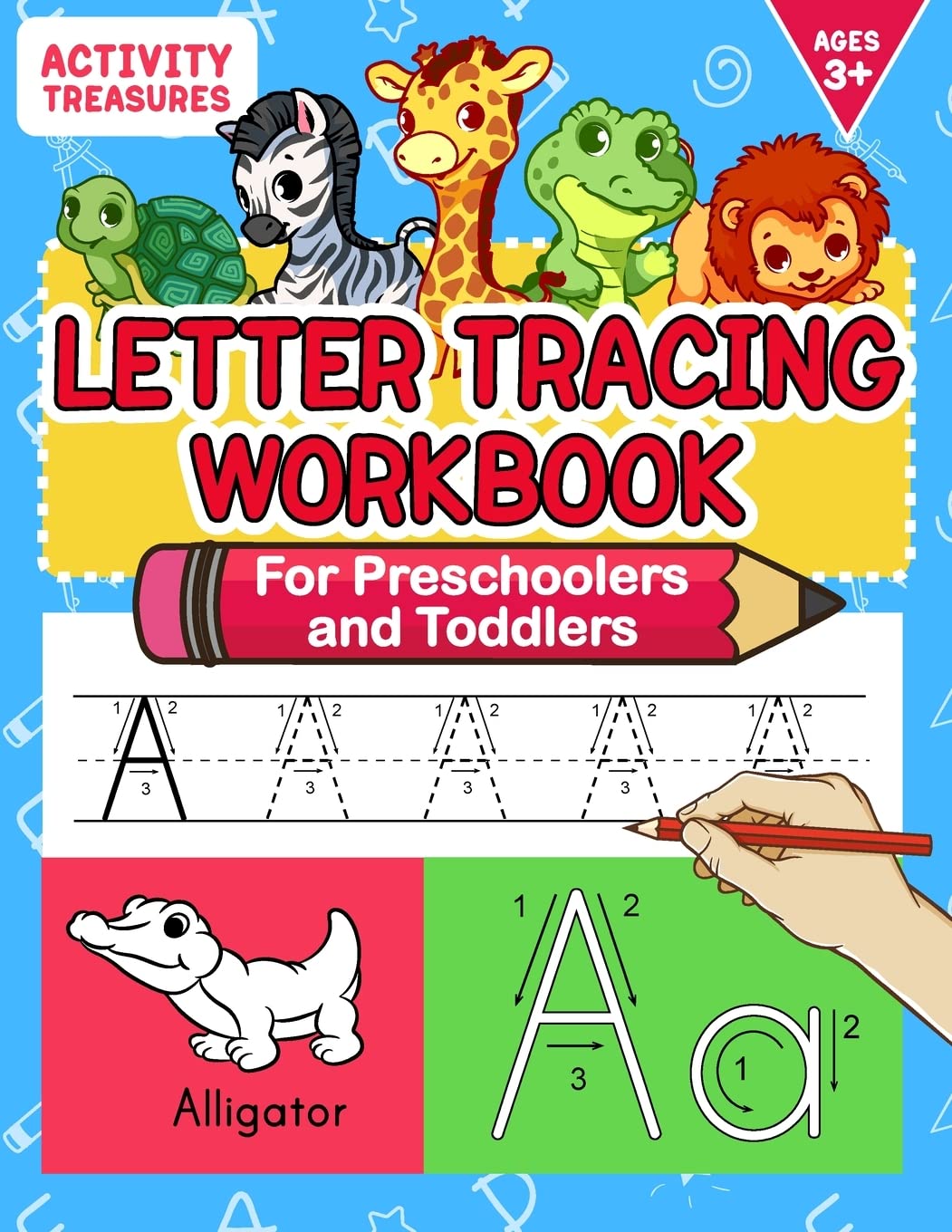 Letter Tracing Workbook For Preschoolers And Toddlers: A Fun ABC ...