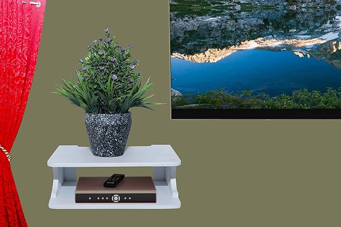 REMARKABLE Setup Box Stand/Set Top Box Stand Wall Mount for Home Wall ...