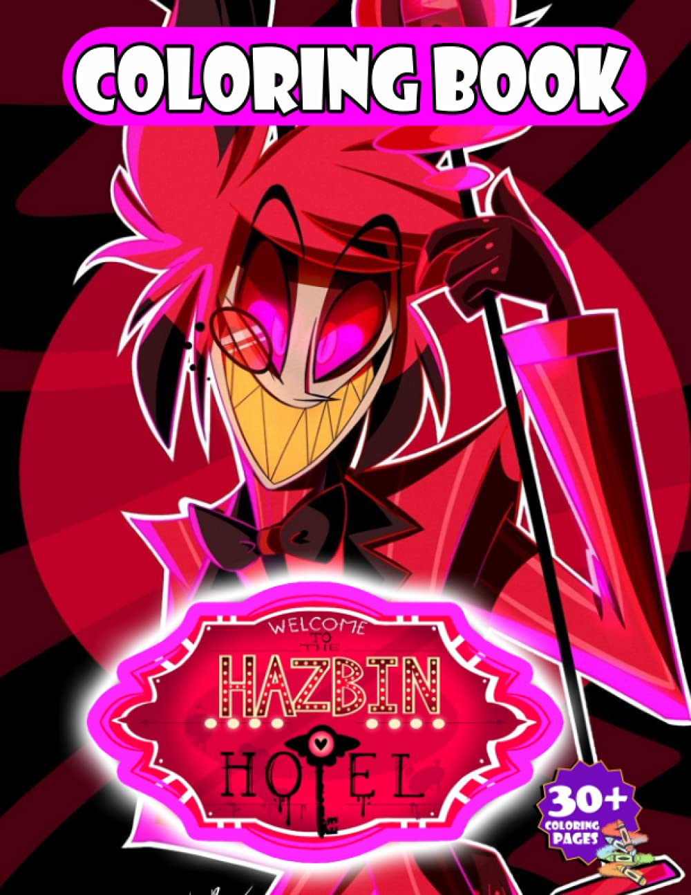 Buy Hazbin Hotel Coloring Book A Great Coloring Book With Lots Of