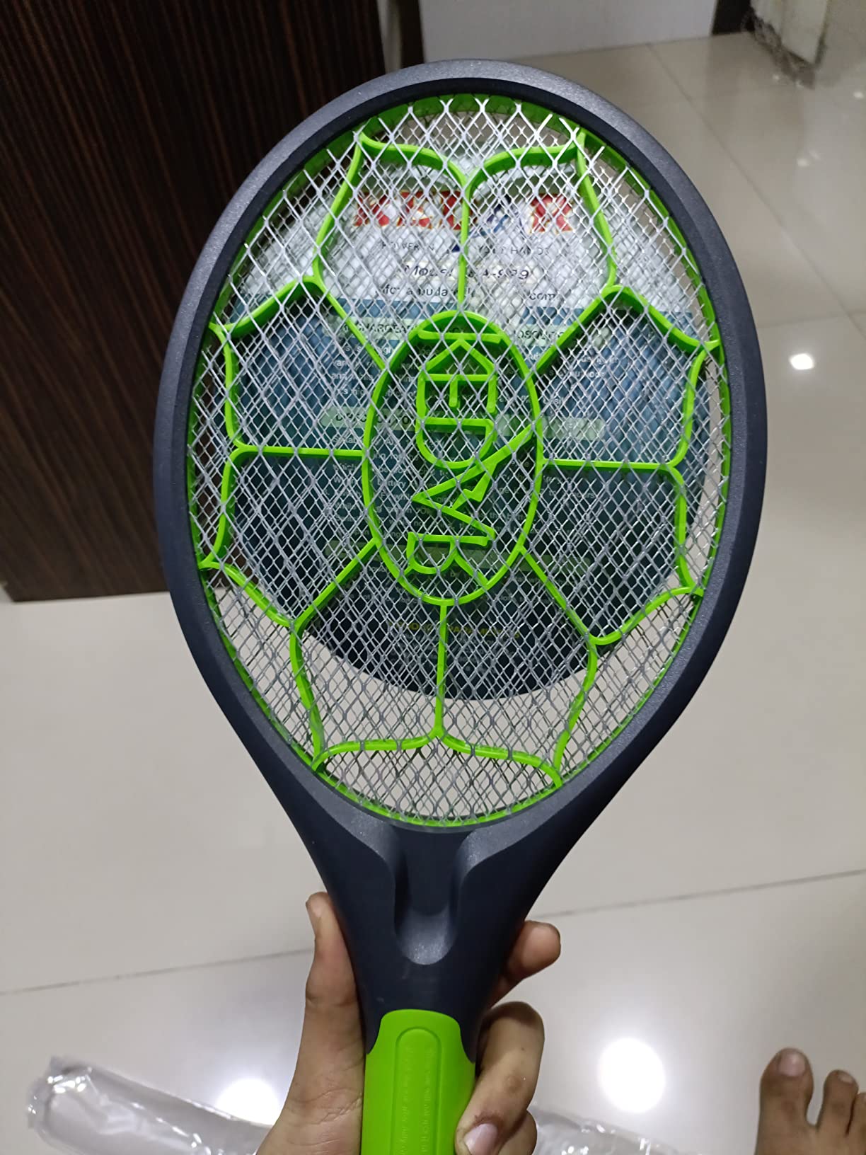 KEDAR Mosquito bat with abs Plastic, 1200 Mah Lithium Battery, Mosquito ...