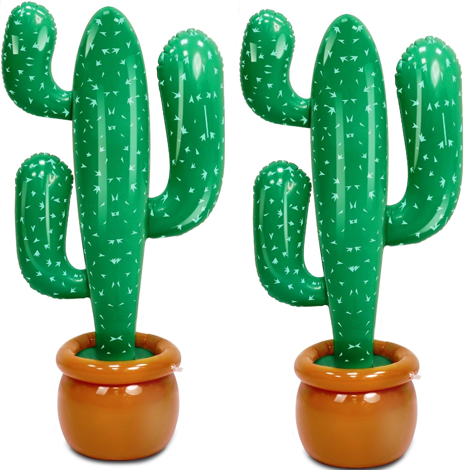 Amazon.com: TURNMEON 2 Pack 35 Inch Inflatable Cactus Mexican Fiesta ...