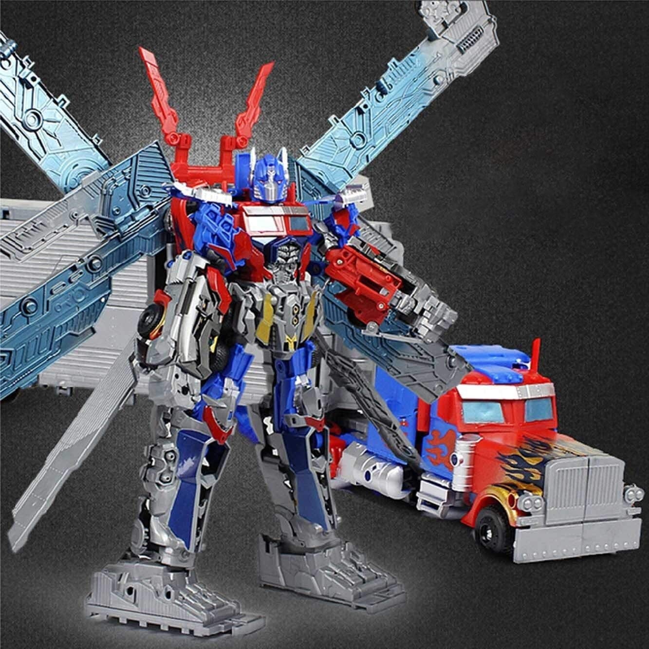 Buy VanFty 2021 New Transformers Optimus Prime 3 Deformation Modes ...