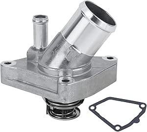 Upgrade Aluminium Engine Coolant Thermostat Housing Assembly(1PCS ...