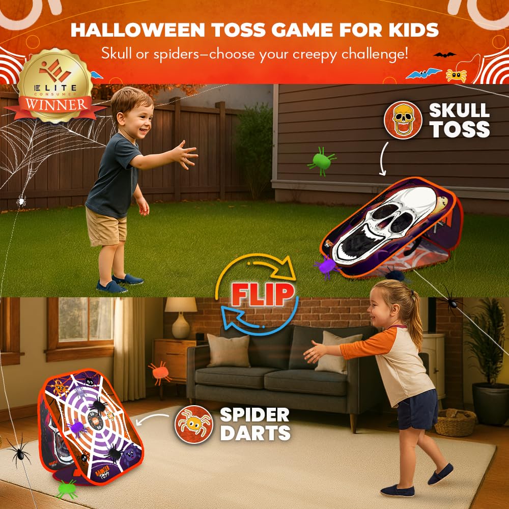 Snapklik.com : Swooc Games - Haunted Toss Halloween Games For Kids 2-in ...