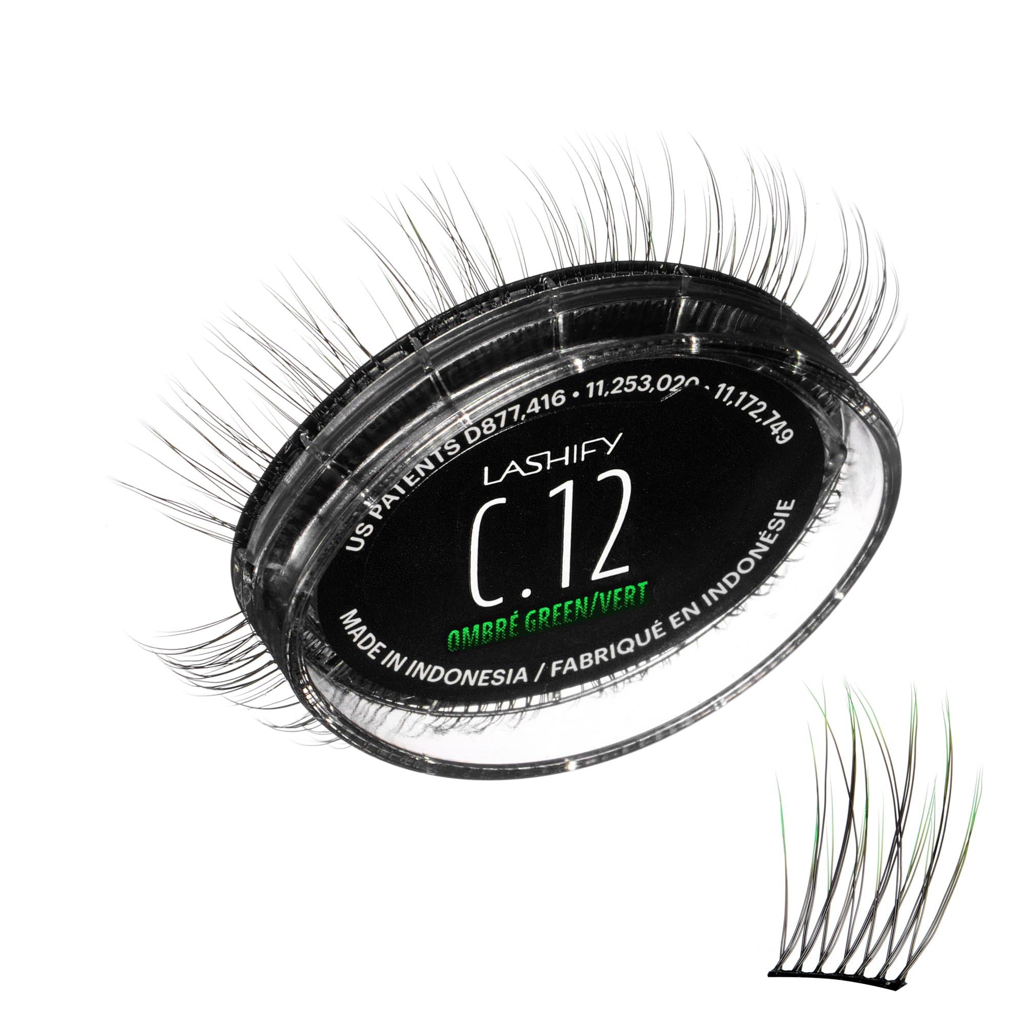 Amazon.com: Lashify Curl 12mm Gossamer Eyelash Extensions Refill in ...
