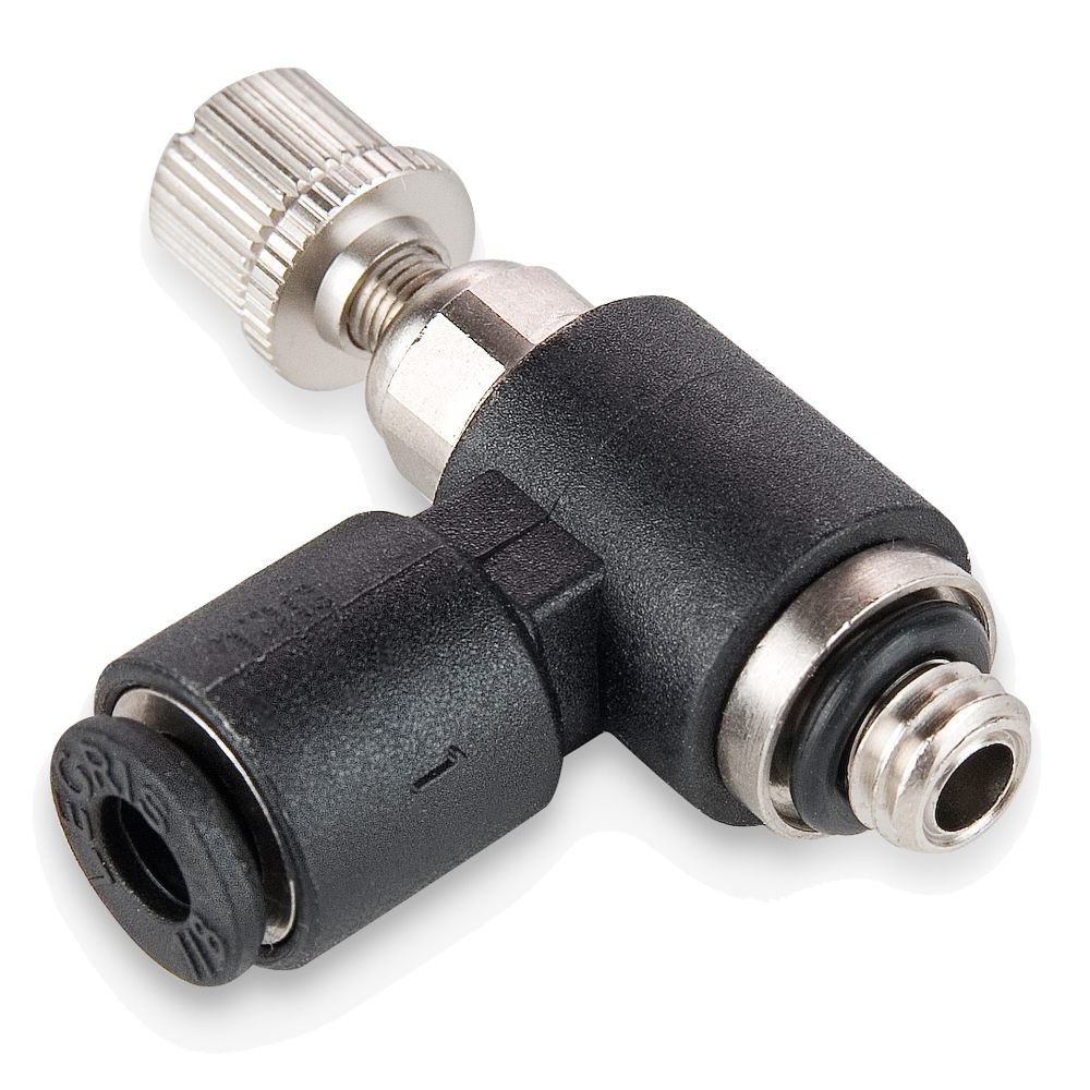 Parker FCM731-4-0-pk10 Flow Control Regulator, Tube to Pipe, Push-to ...