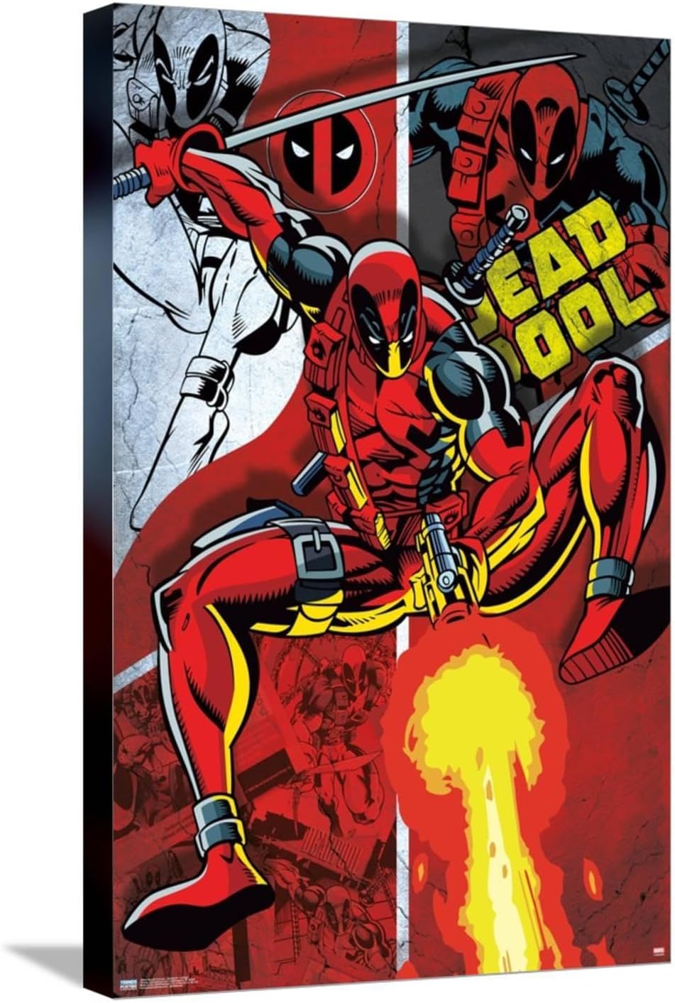Amazon.com: Trends International Marvel Comics Deadpool - Collage Wall ...