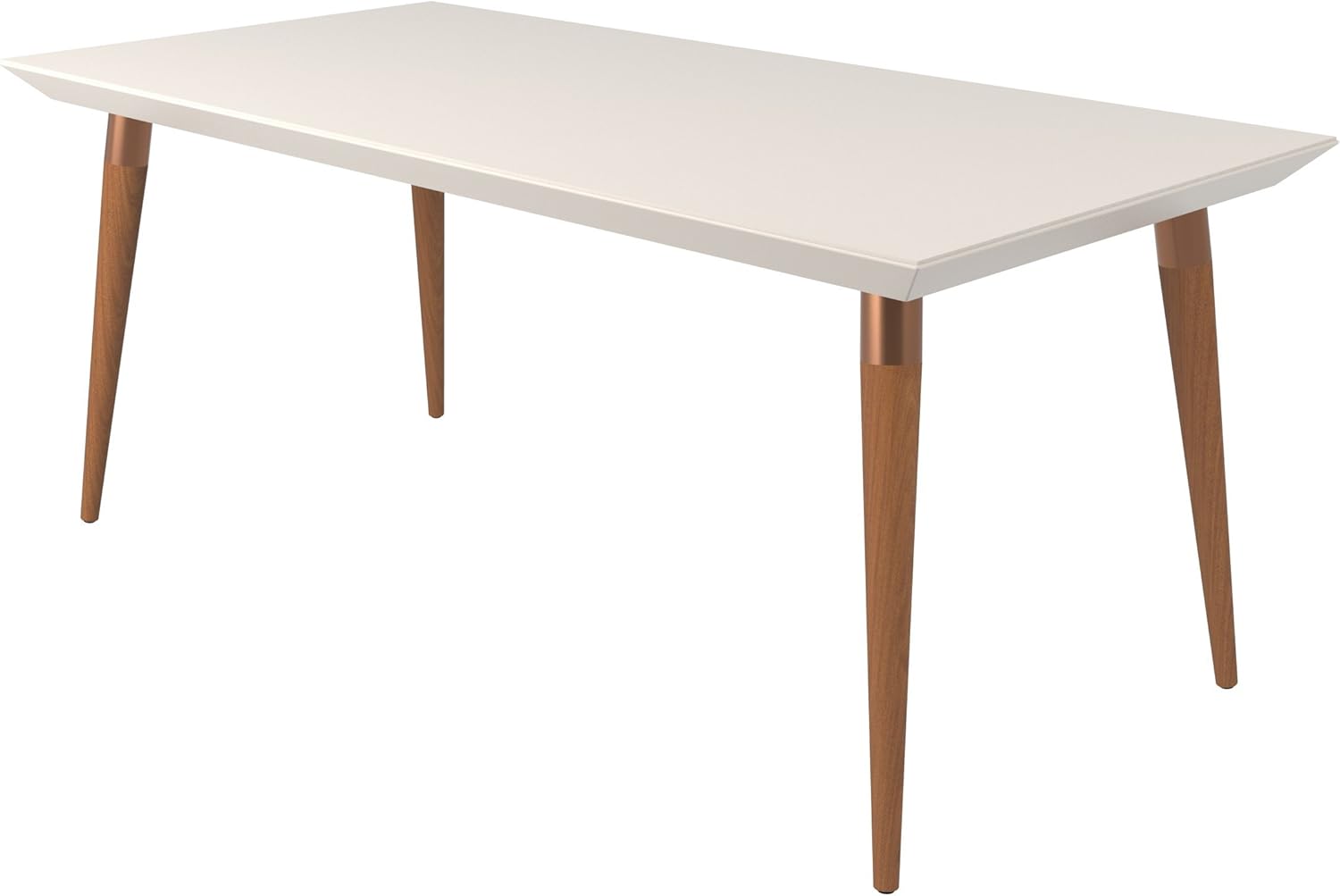 Amazon.com: Manhattan Comfort Utopia Dining Table, Off- Off-White