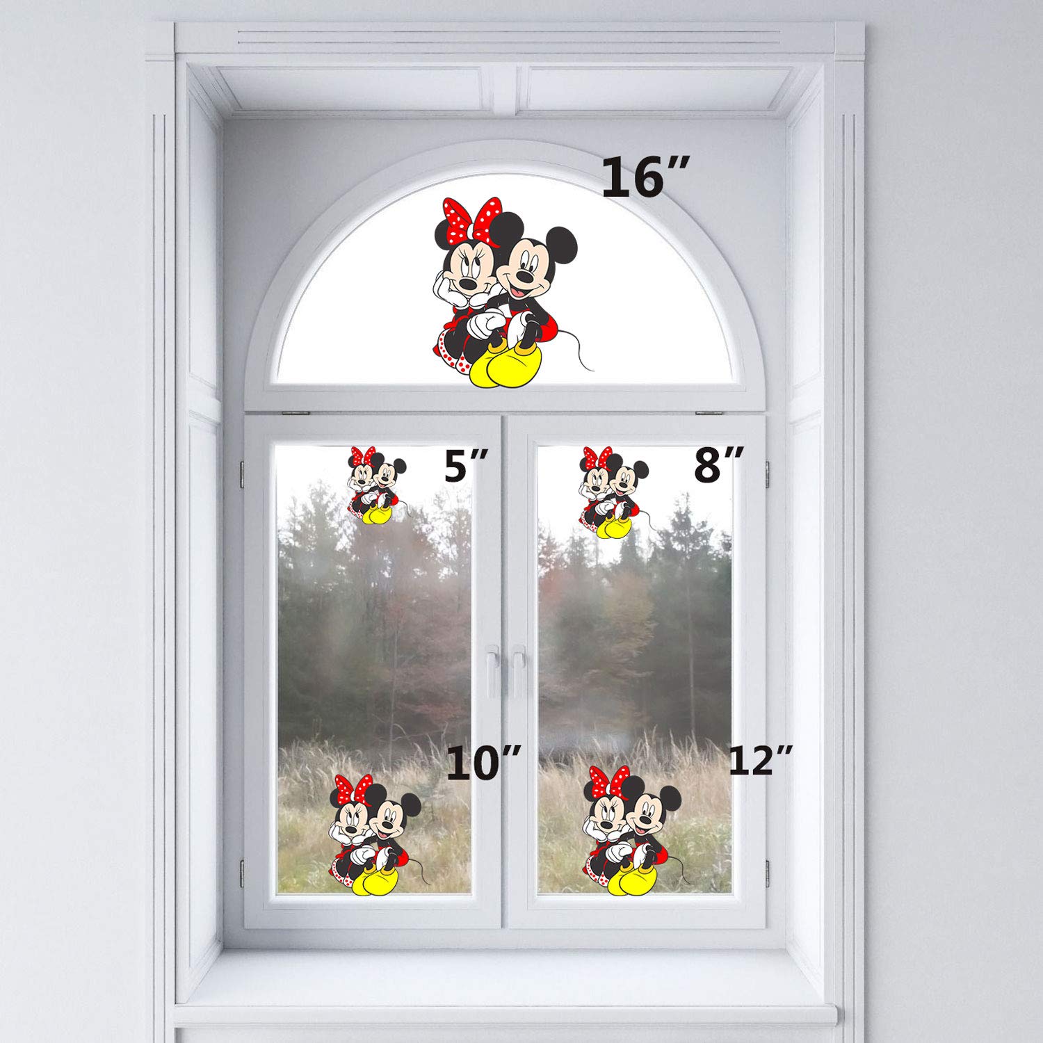 Mickey Mouse Window Clings