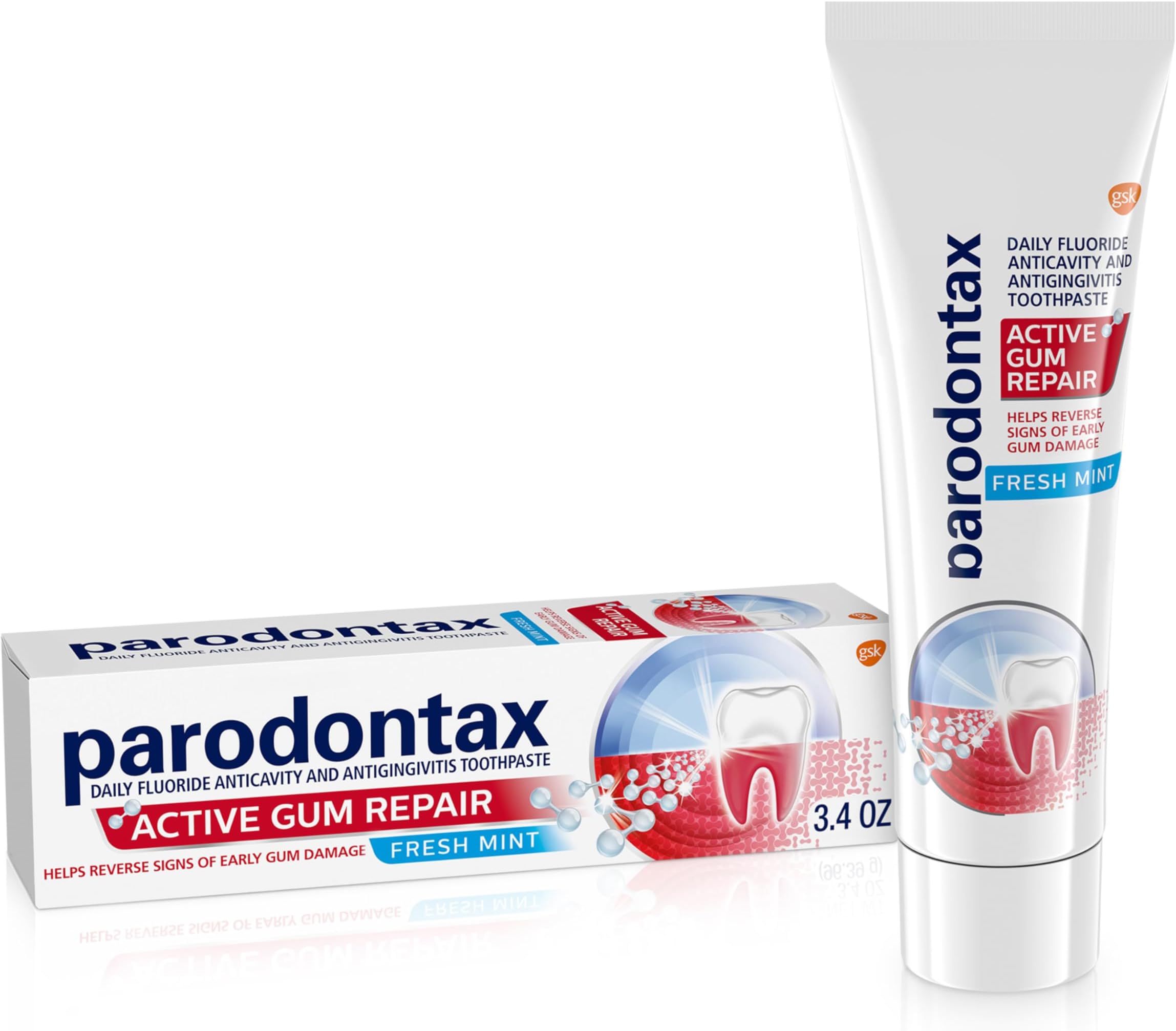 Amazon.com : Parodontax Toothpaste for Bleeding Gums, Gingivitis ...