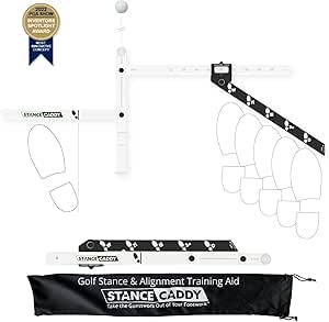 Stance Caddy Golf Stance and Alignment Training Aid – Setup Left ...