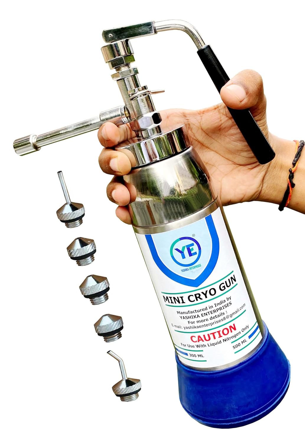 Mini Cryo Gun Liquid Nitrogen Sprayer Can for Dermatology Cryo Spray ...