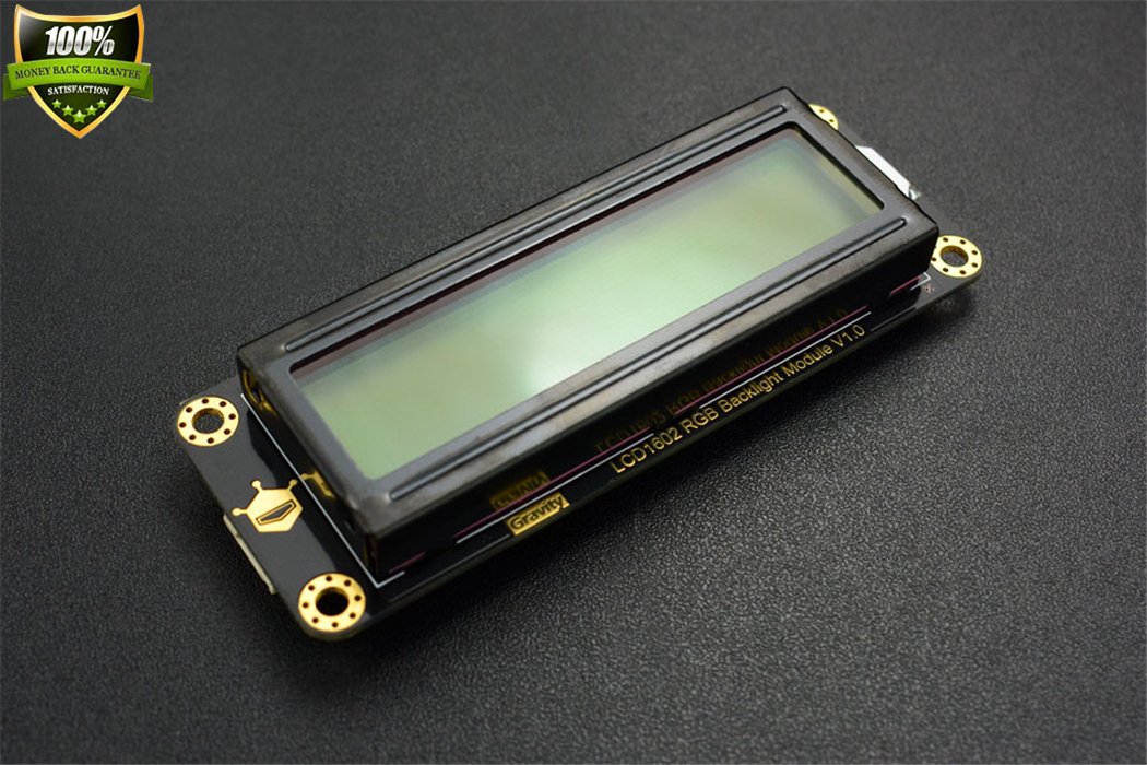 Buy Gravity I2c 16x2 Arduino Lcd With Rgb Backlight Display Rgb Full Color Backlight 16 Million