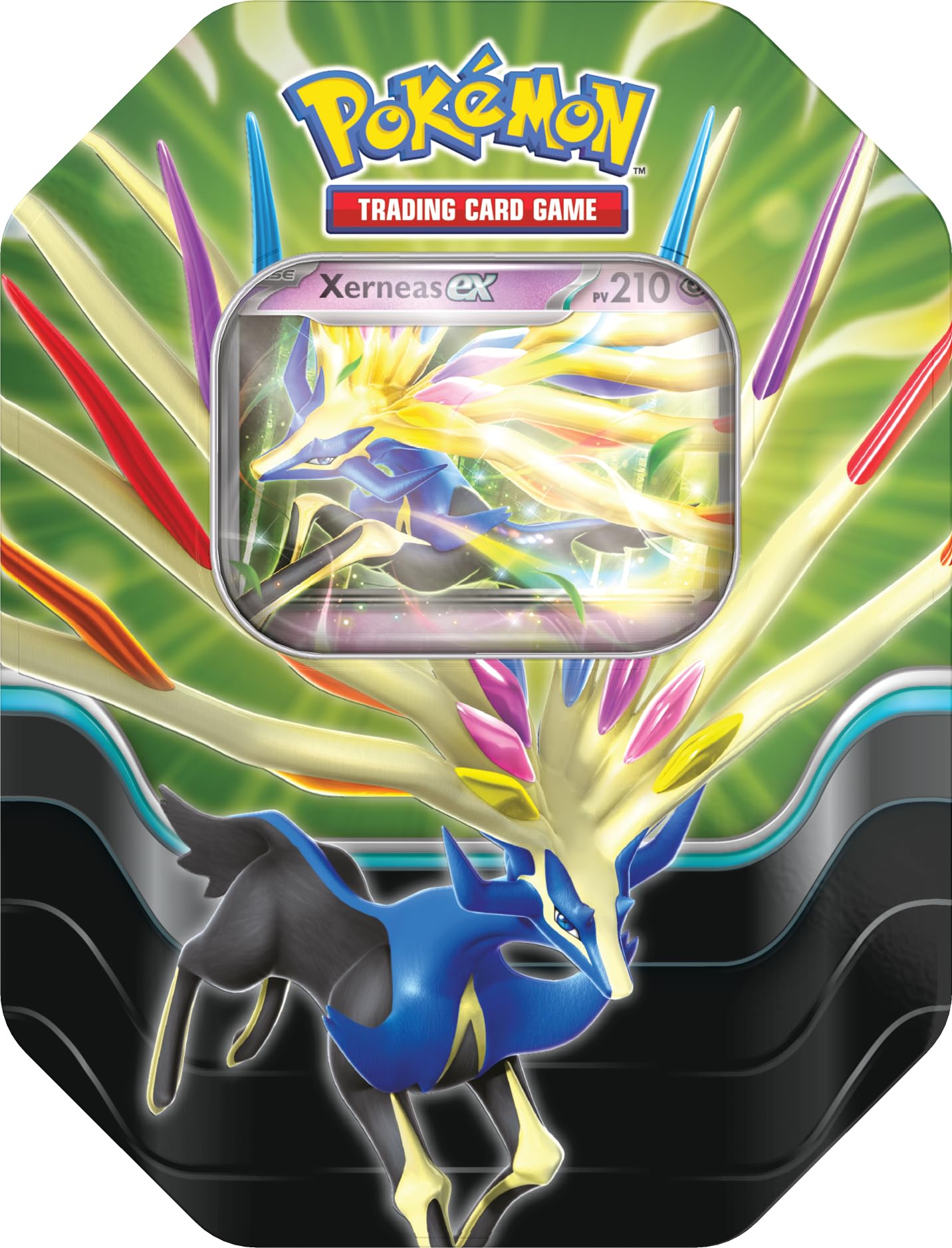 Pokémon TCG: Azure Legends Box - Xerneas-ex (4 Booster Packs and 1 ...
