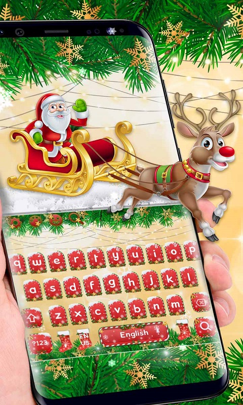 Merry Christmas Keyboard Theme:Amazon.com:Appstore for Android