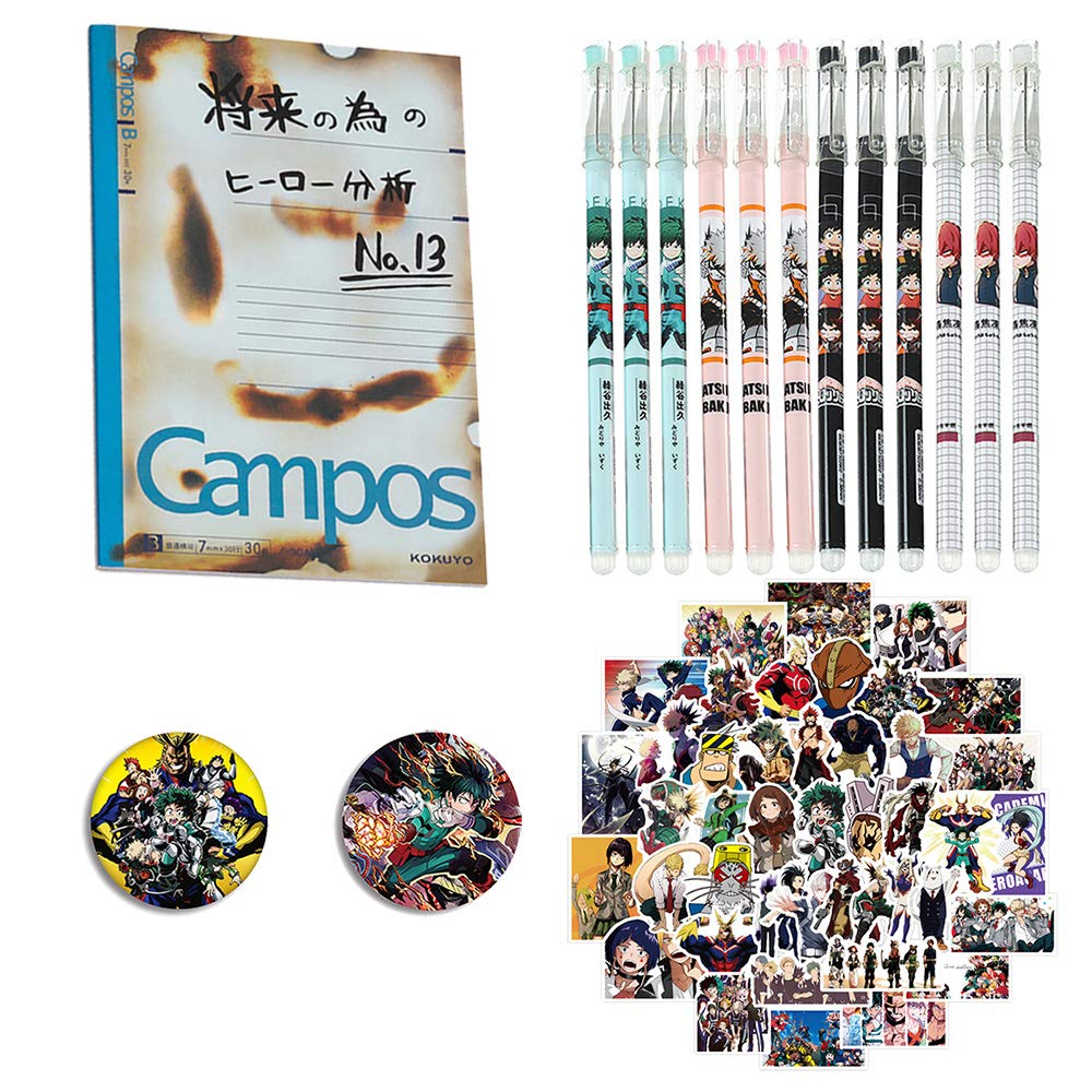 Buy My Hero Academia Merch Set for Anime Fans Bnha Stationery set 1 ...