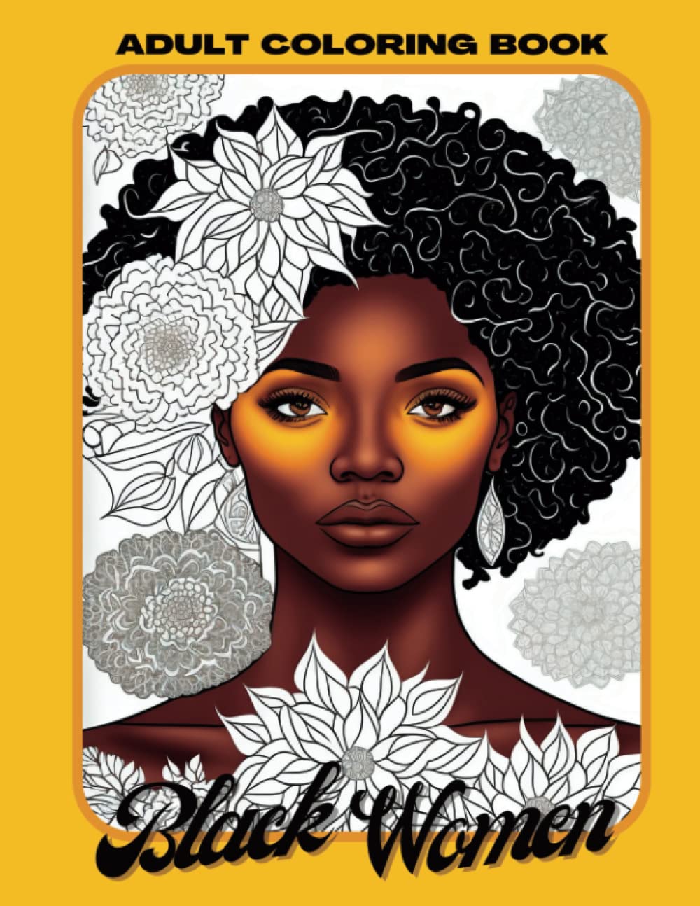 Amazon.com: Adult Coloring Book for Black Women, African American ...