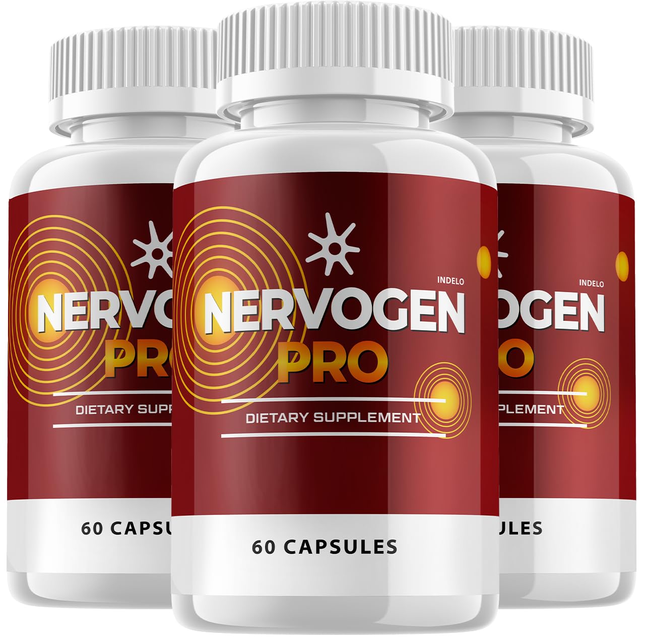 Amazon.com: (3 Pack) Nervogen Pro Capsules, Nervogen Pro for Neuropathy ...