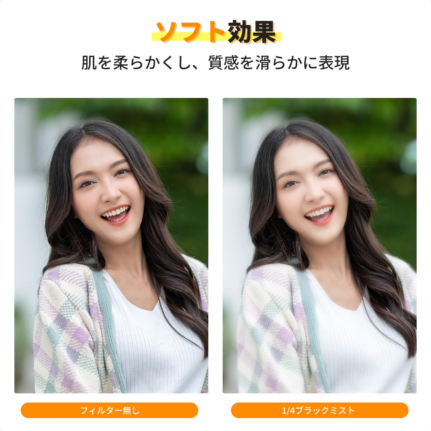 KF Concept 77mm 1/4ブラックミスト+CPLフィルター フィルターセット ソフト効果 偏光効果 18層ナノコーティング 偏光フィルター ソフトフィルター 反射除去 ビデオ/ポートレートに最適（Nano-Klear） Amazon | K&F CONCEPT 77mm 1/4ブラックミスト+CPLフィルター