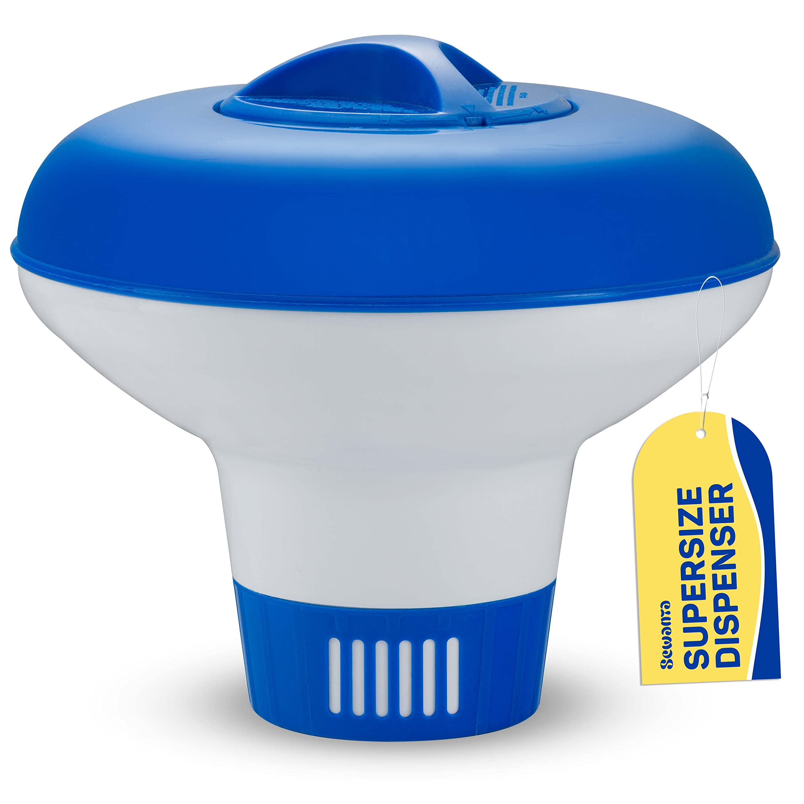 Buy Floating Chlorine Dispenser for Pools with Pop-up Indicator, Fits 1 ...